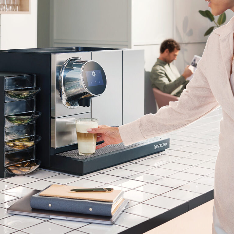 Industrikaffemaskiner • Smagen af sand kaffe → Nespresso